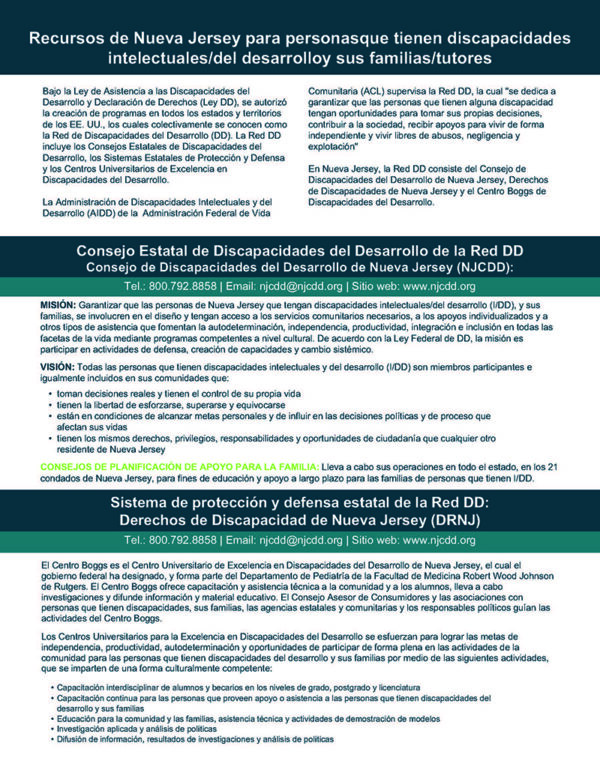 About the NJCDD – The New Jersey Council on Developmental Disabilities