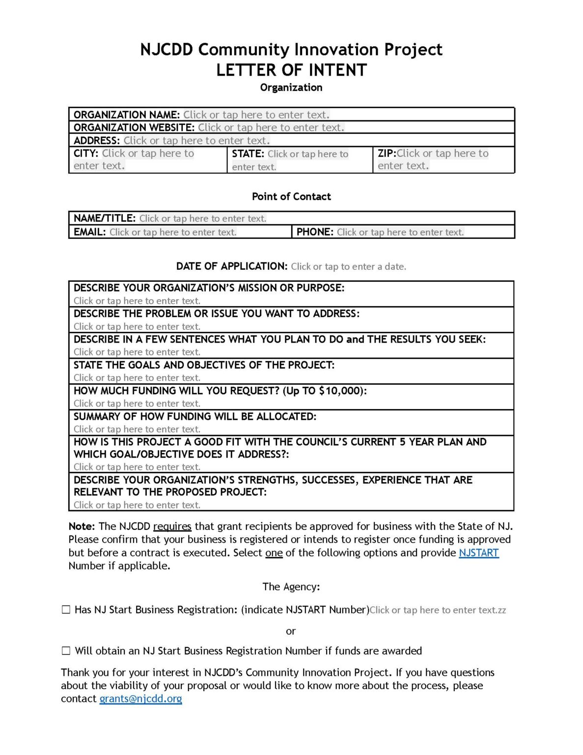 Community Innovation Projects – The New Jersey Council on Developmental ...